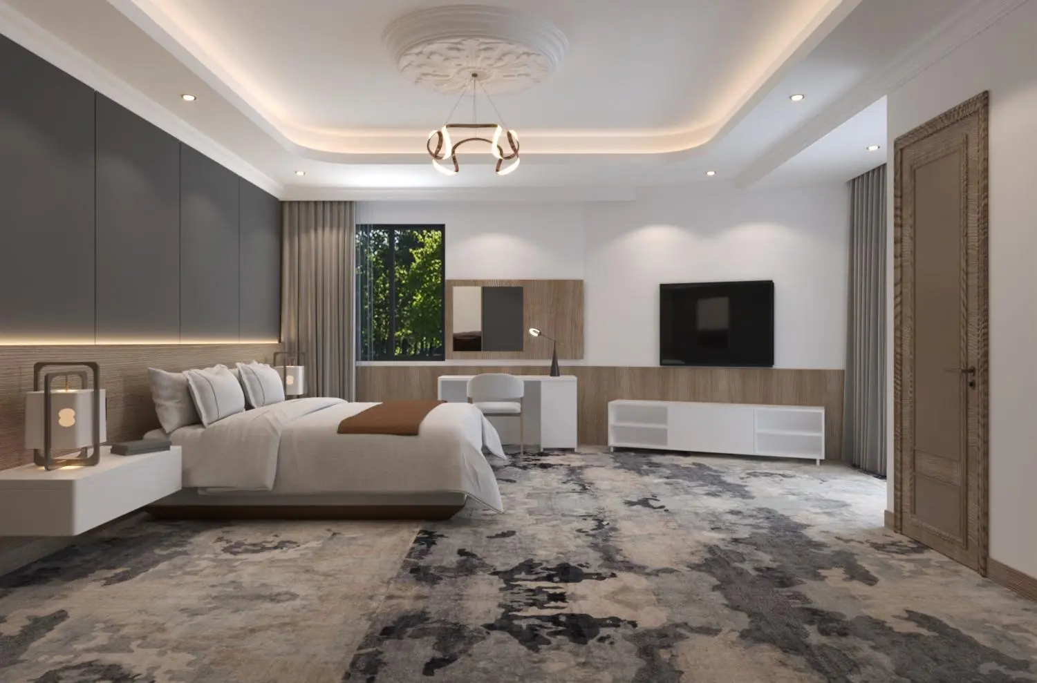 Cameron Hotel Project | Modern Hotel Interior & Furniture Solution